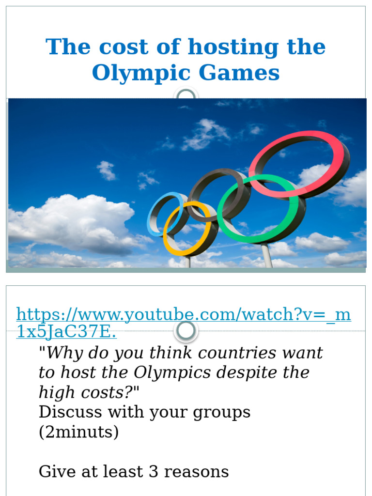 Gr 7. Olympics | PDF | Taxes | Olympic Games