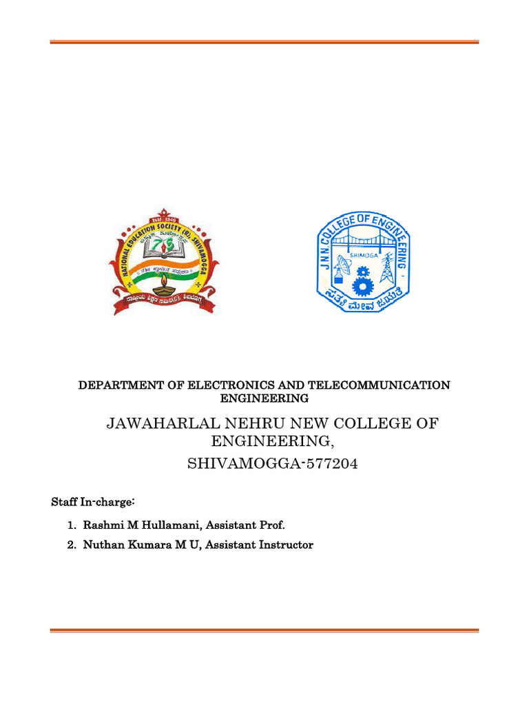 Lab Manual - IPCC - BEC402 - PRINCIPLES OF COMMUNICATION SYSTEMS | PDF ...