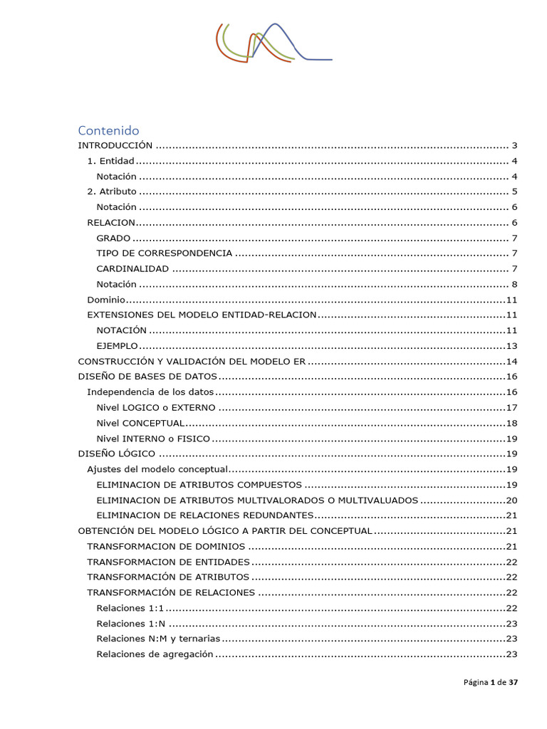 Gestores BBDD Diseno Conceptual SQL | PDF | Bases de datos | Teoría del ...