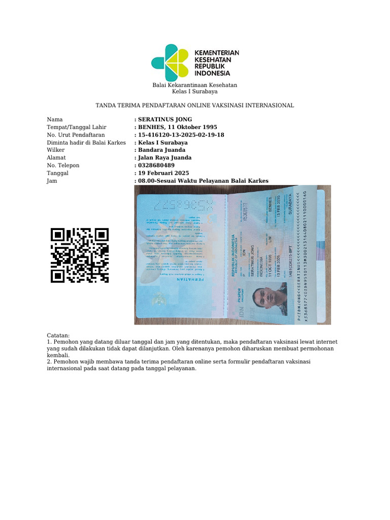 Tanda Terima Icv | PDF