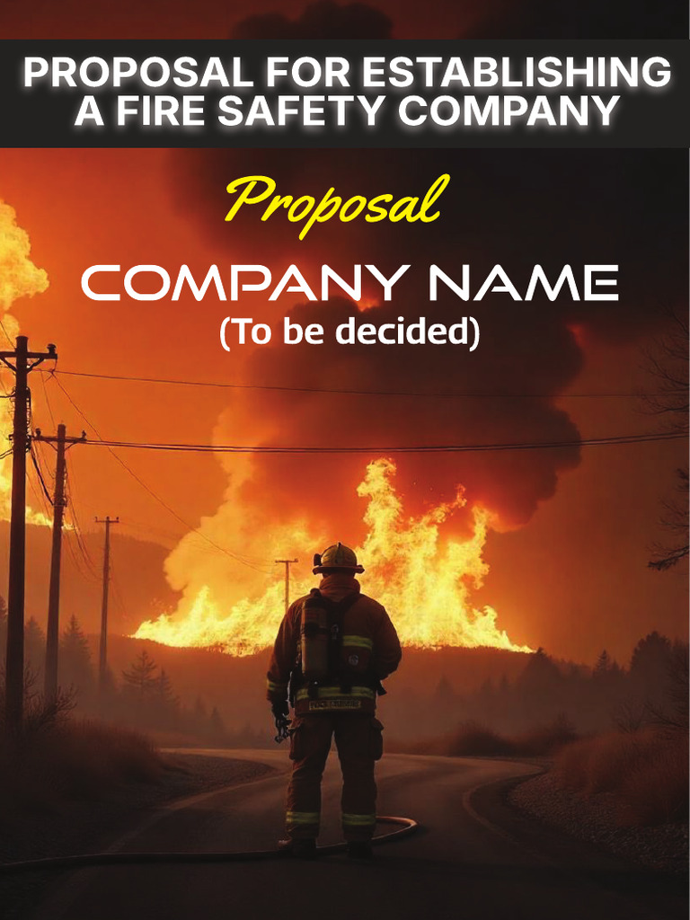 Firefighting Company Proposol For P | PDF