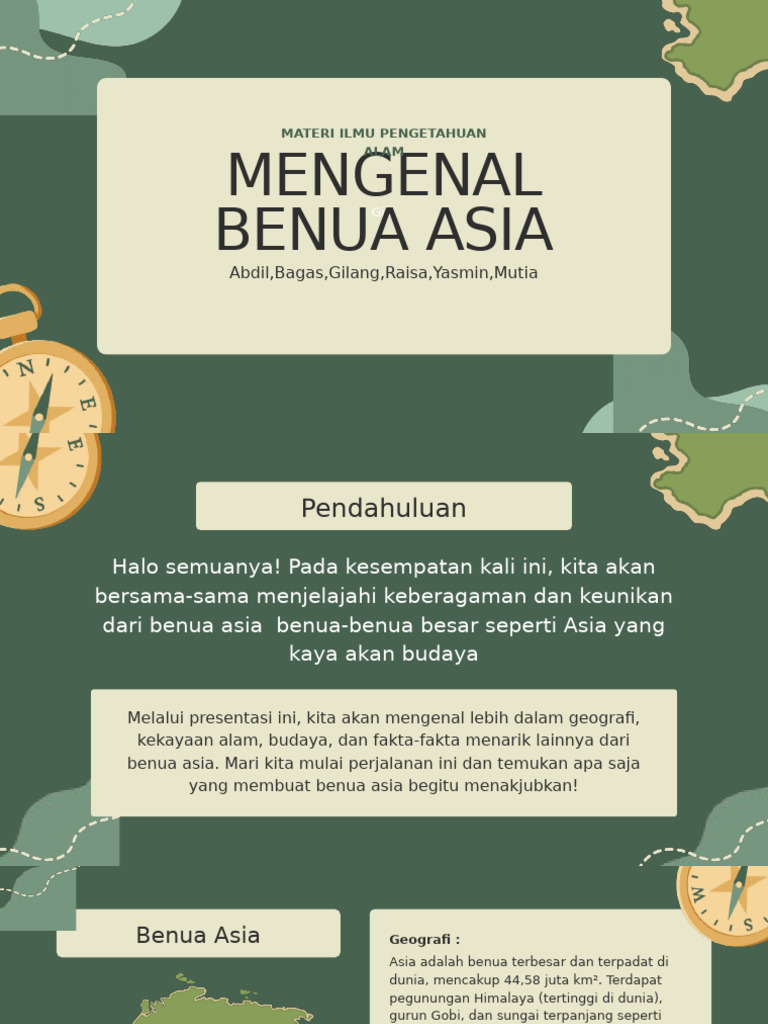 Mengenal Benua Asia | PDF