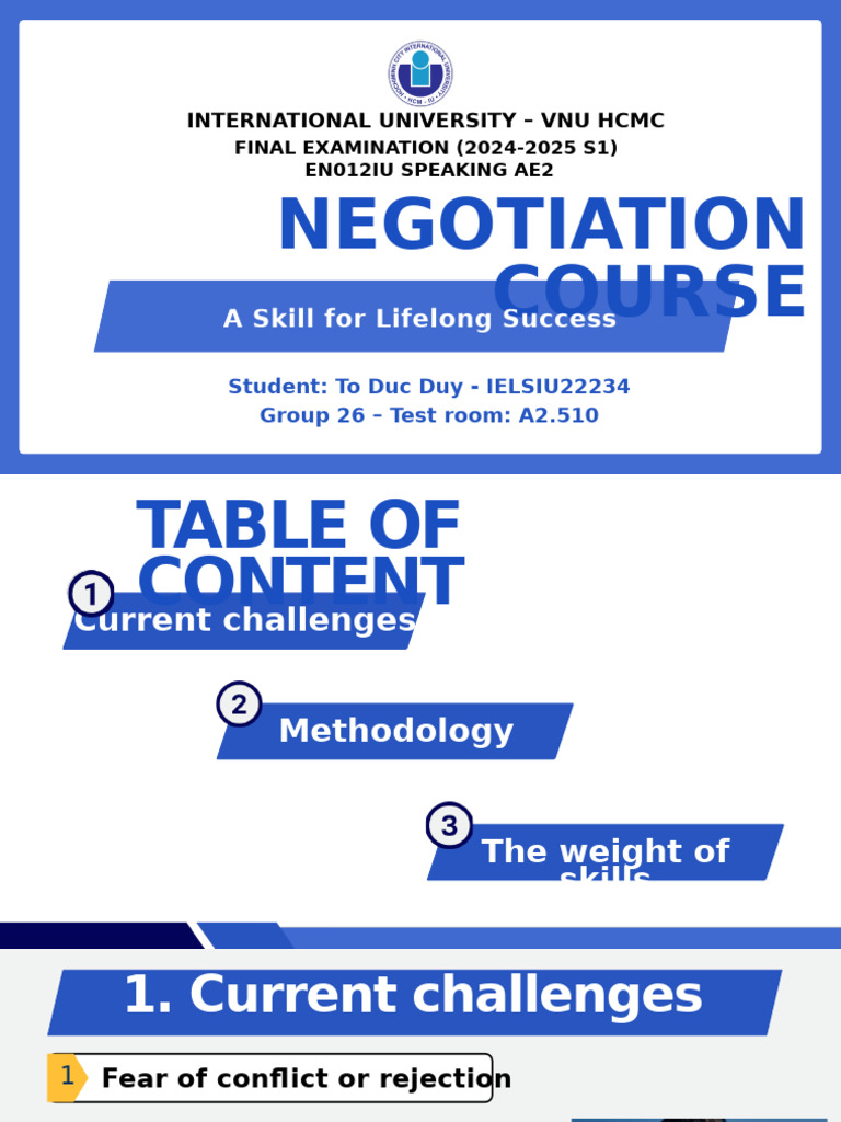 Speaking AE2 - Final Examination | PDF | Fear | Negotiation