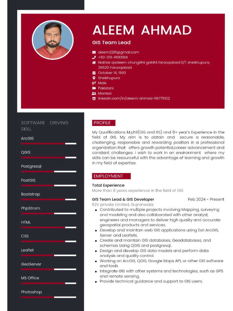 Aleem Ahmad Updated CV | PDF