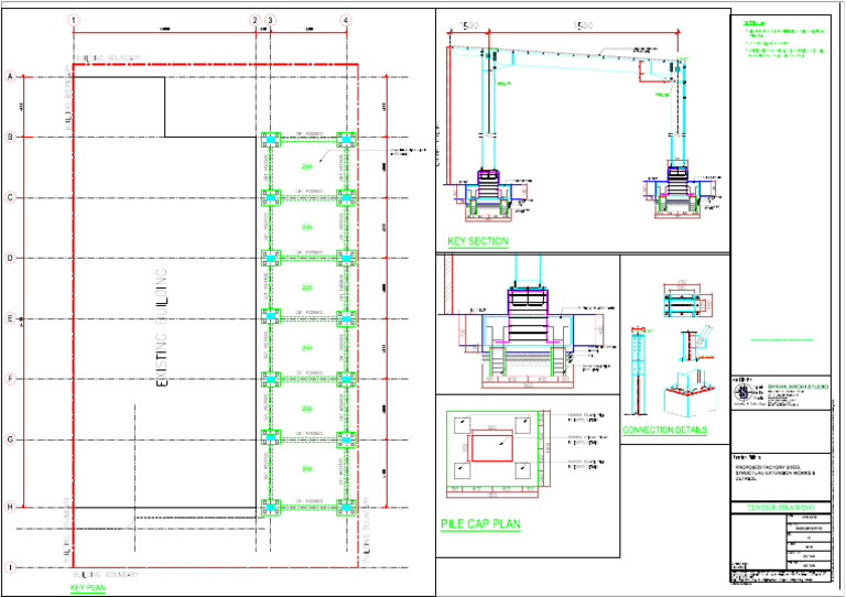 Factory Steel Structure Extension Plans | PDF