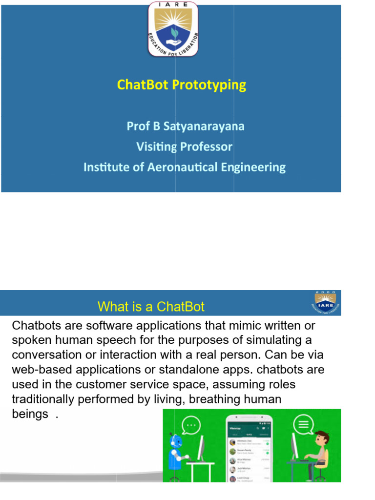 ChatBot development | PDF