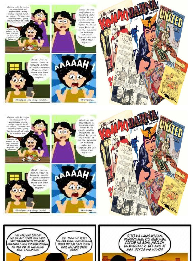 Tekstong Biswal Komiks1 | PDF