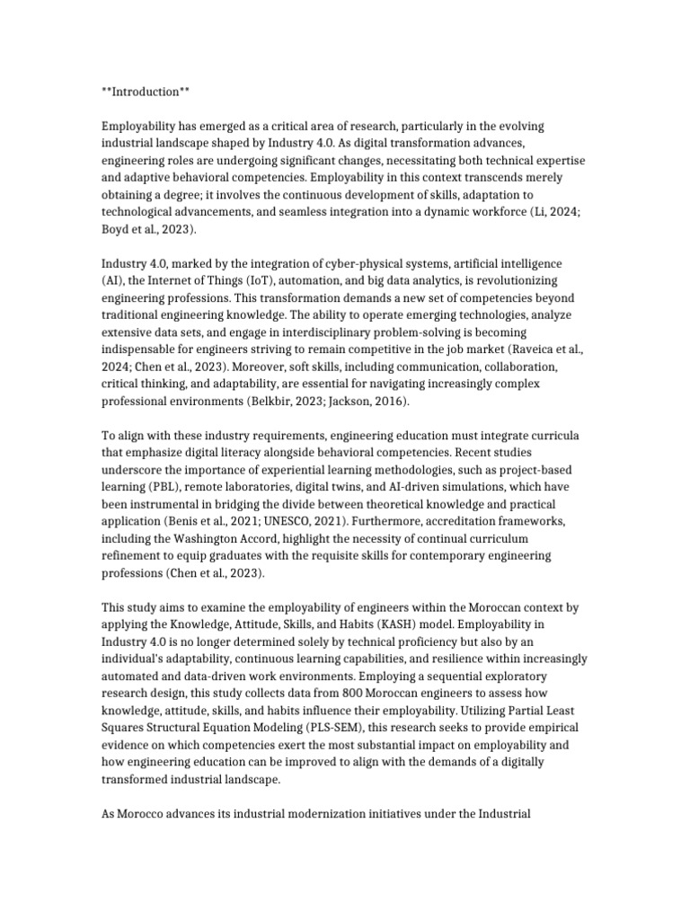 Employability_Engineering | PDF | Engineering | Cognition