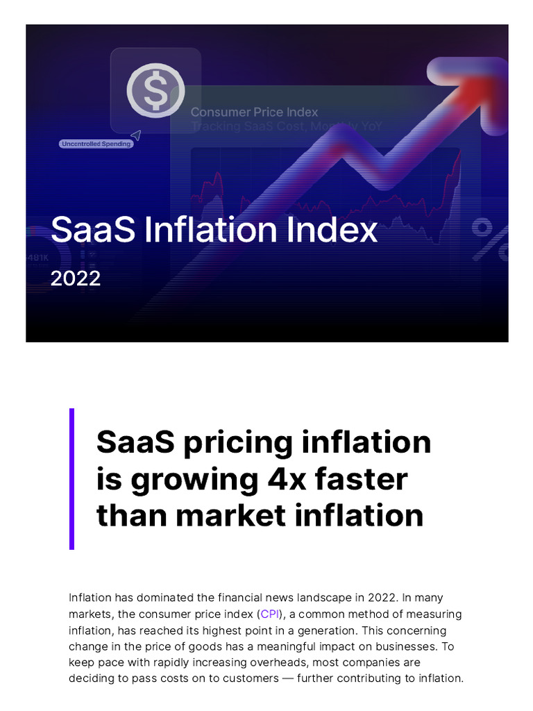 Whitepaper Saas Inflation Index 2022 | PDF | Software As A Service ...