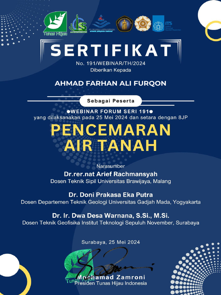 Ahmad Farhan Ali Furqon Profile | PDF