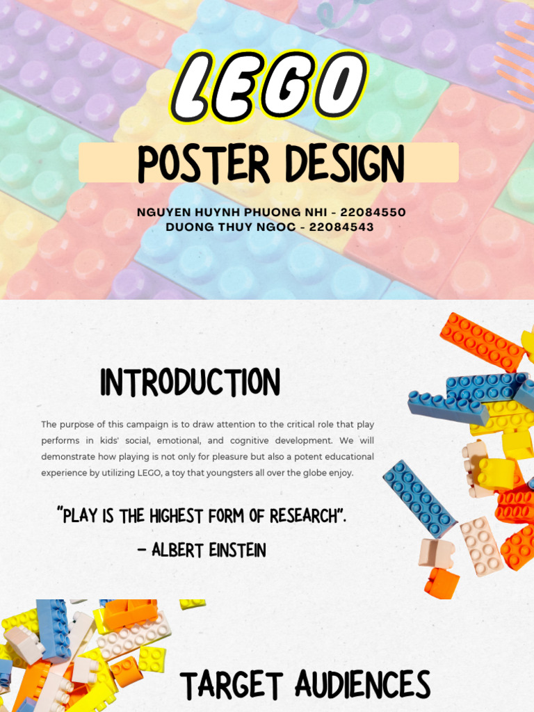 Poster Design Presentation - WSU | PDF | Thought | Lego