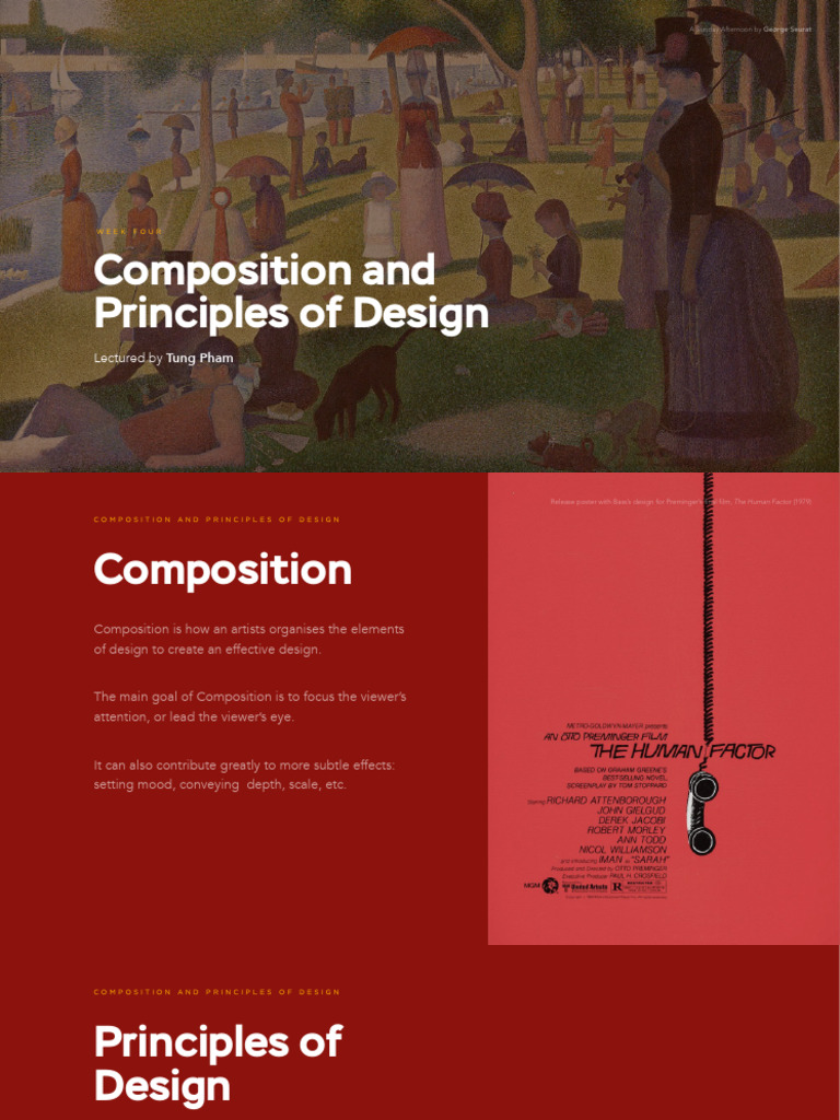 Week04 - PrinciplesOfDesign - CLASS AT WSU VN | PDF | Symmetry