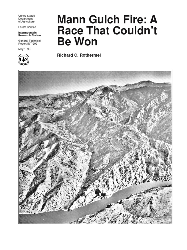 Mann Gulch Fire Study | PDF | Disaster And Accident | Nature