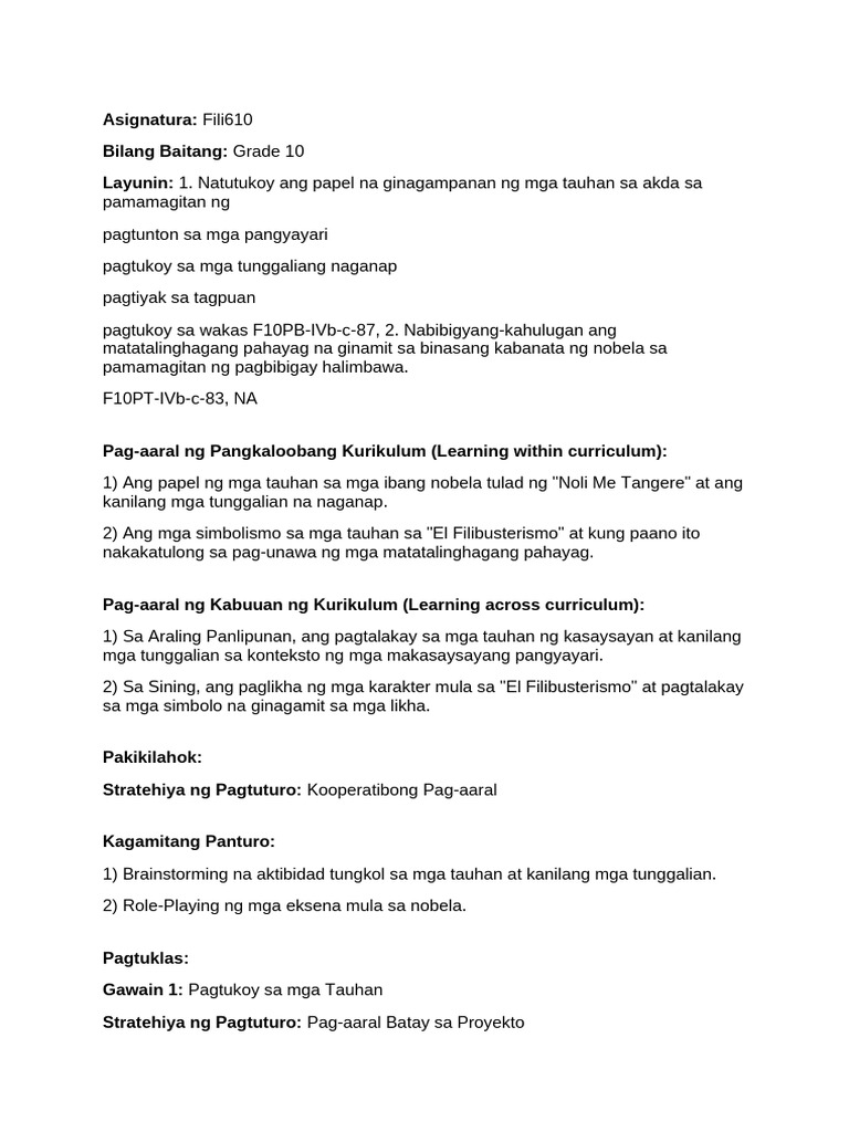 Lesson Plan | PDF