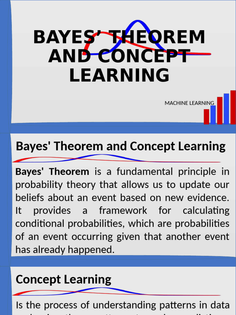 (Machine Learning) BAYES' THEOREM AND CONCEPT LEARNING | PDF | Bayesian Network | Bayesian Inference