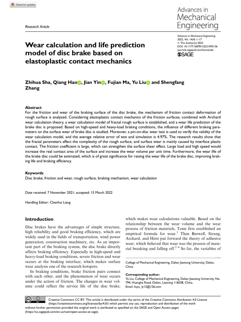 Wear-calculation-and-life-prediction-model-of-disc-brake-based-on ...