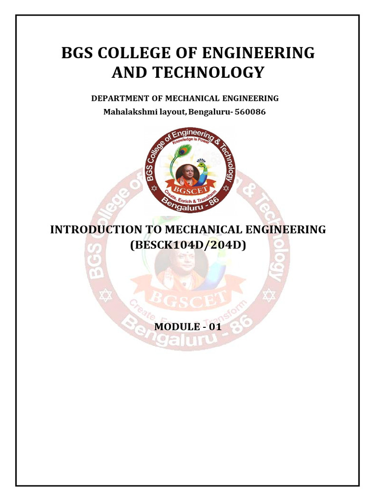 INTRODUCTION_TO_MECHANICAL_ENGINEERING | PDF | Energy Development | Fuels
