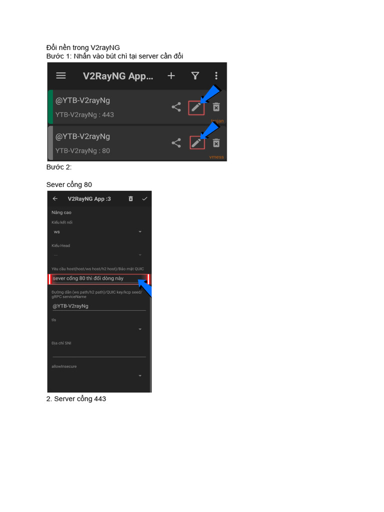 Đổi Nền Trong V2rayNG | PDF