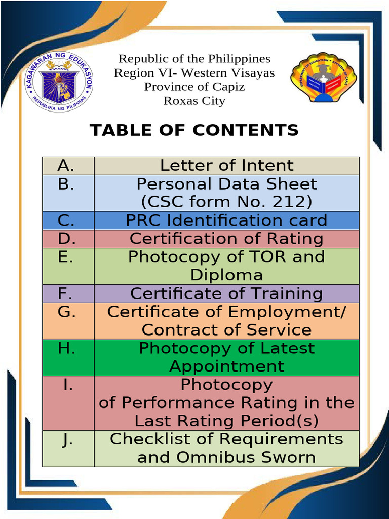 Capiz Job Application Requirements Guide | PDF
