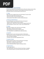 Overview of MS Word Home Tab Groups | PDF | Microsoft Word | Paragraph