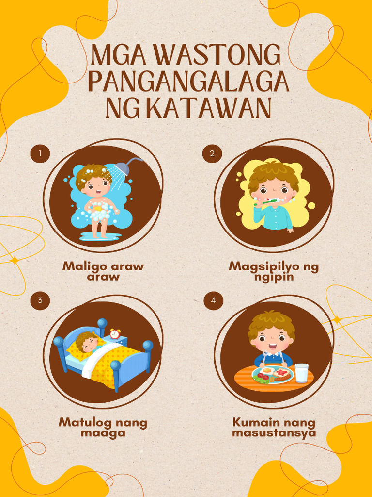 Mga Wastong Pangangalaga Sa Katawan | PDF
