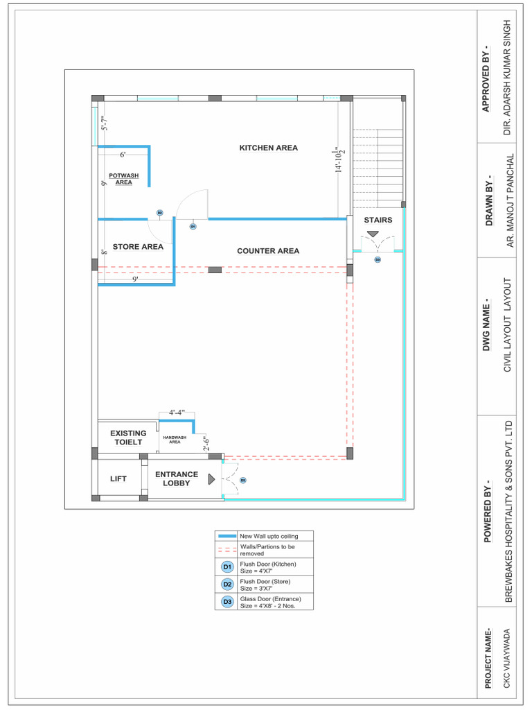 10-10-24 Vijaywada Civil Drawing | PDF