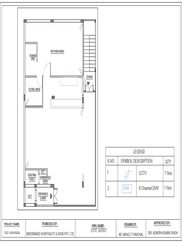 13-11-24 Vijaywada CCTV Layout | PDF