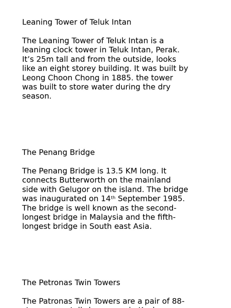 Mercu Tanda Negara | PDF