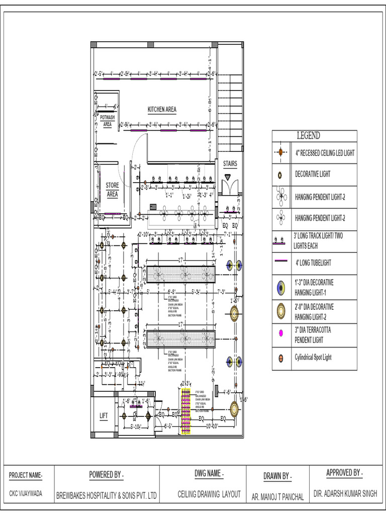 15-02-24 Vijaywada Reverse Ceiling layout | PDF