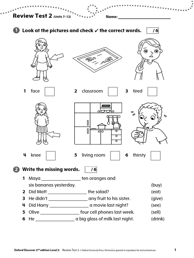OD2e L2 Tests Review Test 2 | PDF