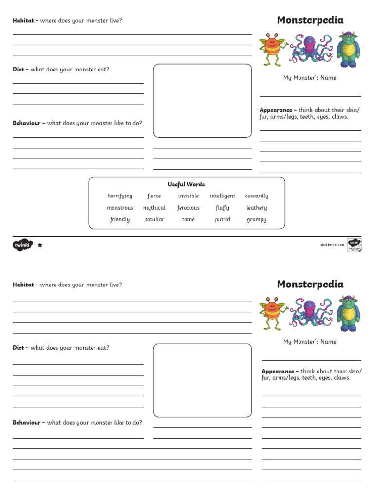 Describing monster | PDF