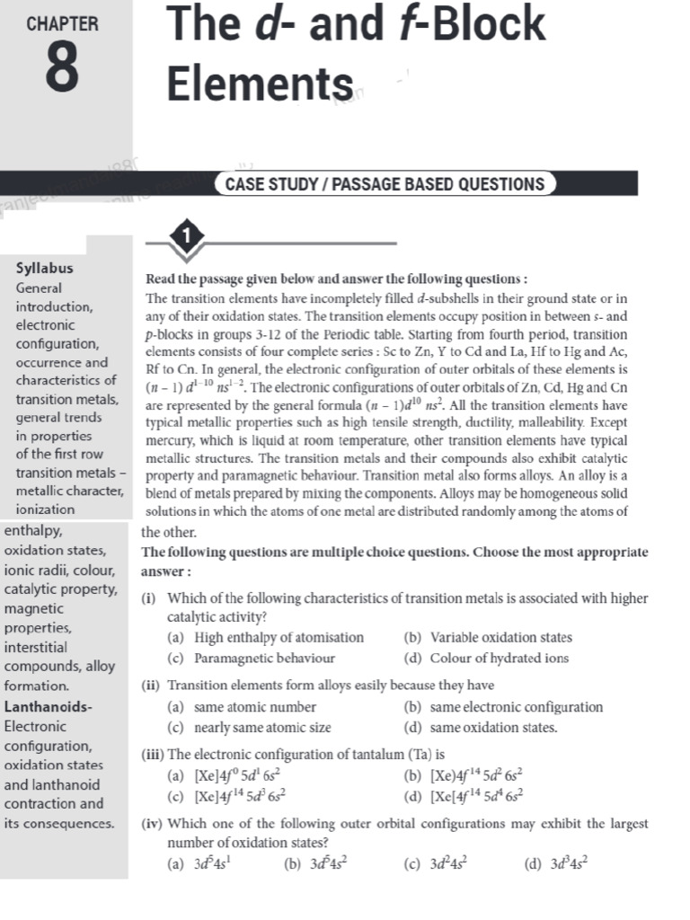 Case Study Chapter 8 Physics XII | PDF