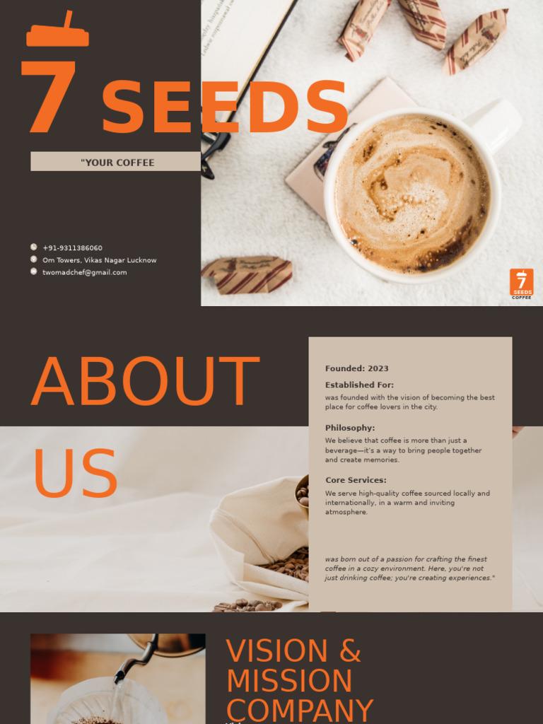 7 SEEEDS Coffee Profile Presentation | PDF | Coffee | Drink