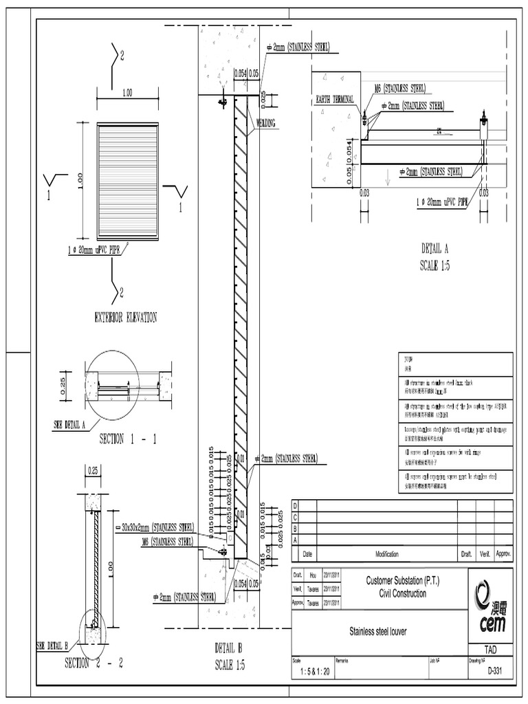 PT Louver D-331 | PDF