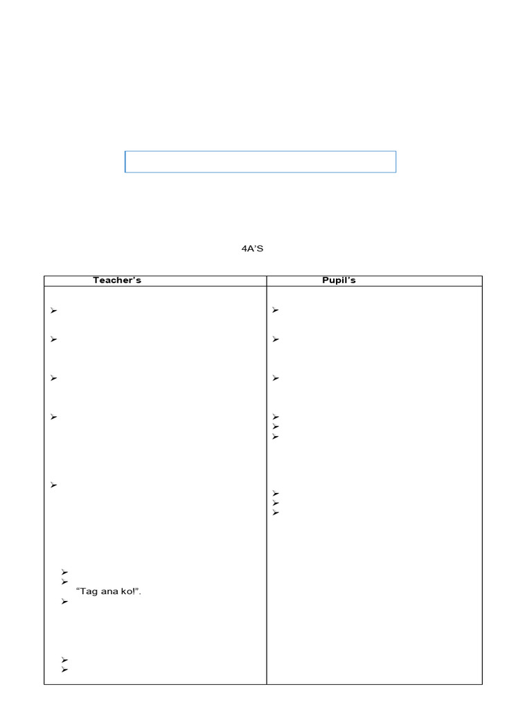 Final Lesson Plan in MTB | PDF