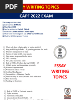 CAPF Paper 2 Toppers' Answers (2014-2023) | PDF
