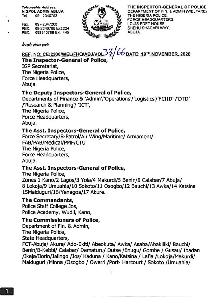 Promotion General Rank&File 2020 | PDF