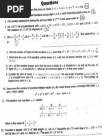 IOQM - Sep - 2024 25 - Question Paper With Answer Key | PDF | Numbers ...