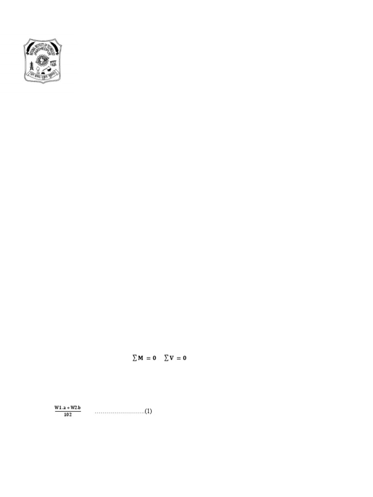 Engineering Mechanics Lab Instructions | PDF | Force | Rotation Around A Fixed Axis