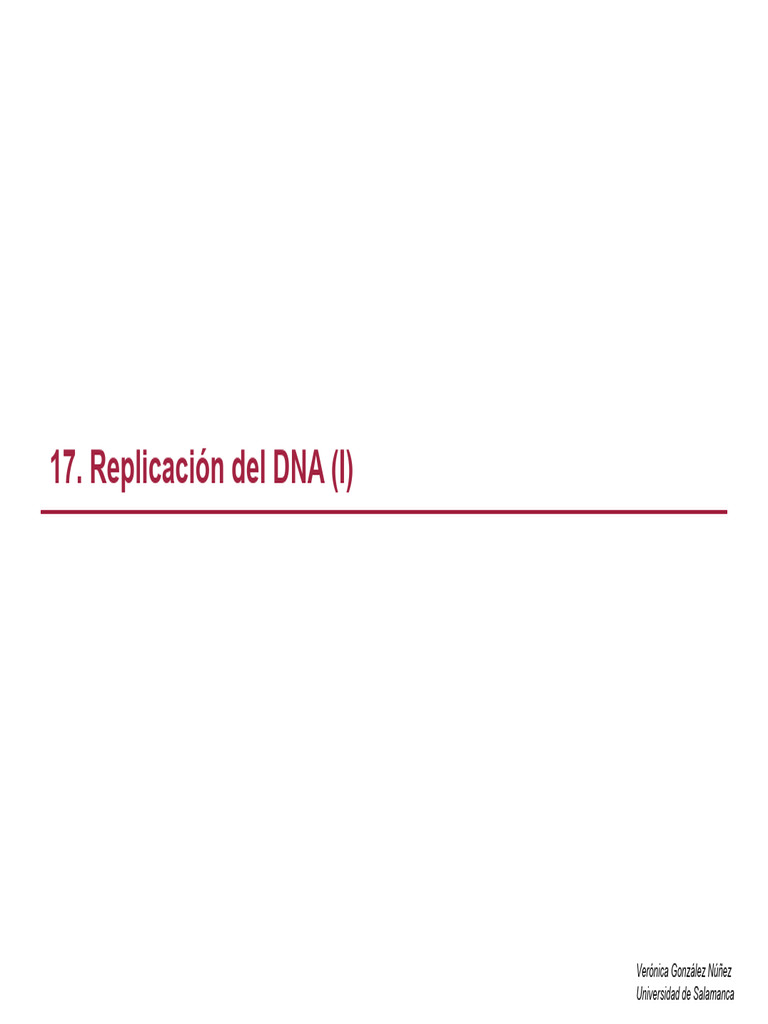 Fundamentos de la Replicación del DNA | PDF | Replicación De Adn | Adn