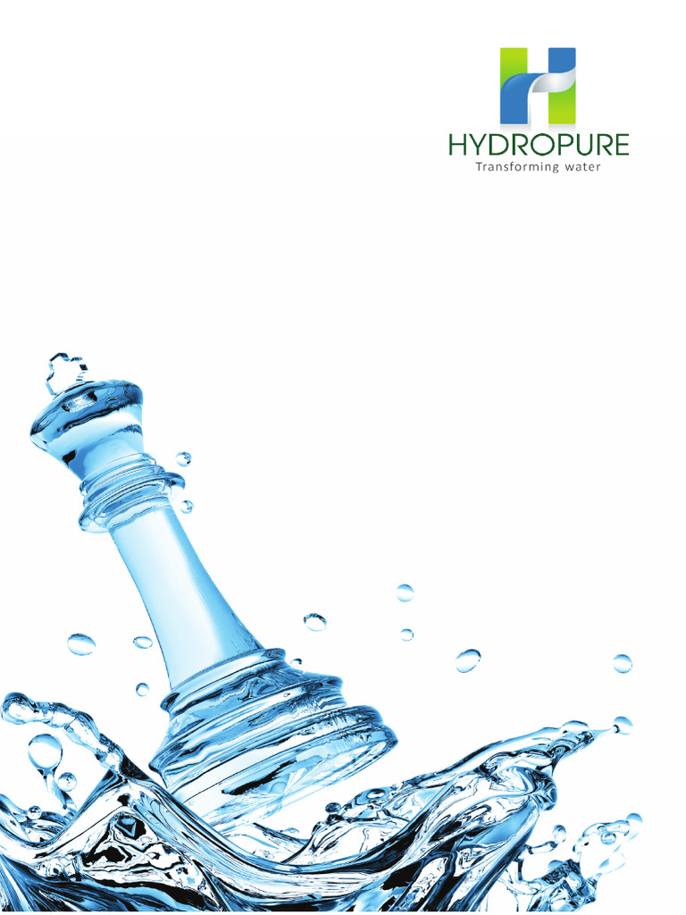 Hydropure Corporate Catalogue | PDF | Membrane | Heat Exchanger