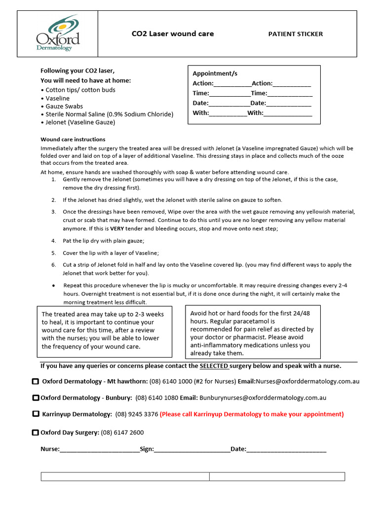 Wound-Care-following-CO2-laser | PDF | Clinical Medicine | Medicine