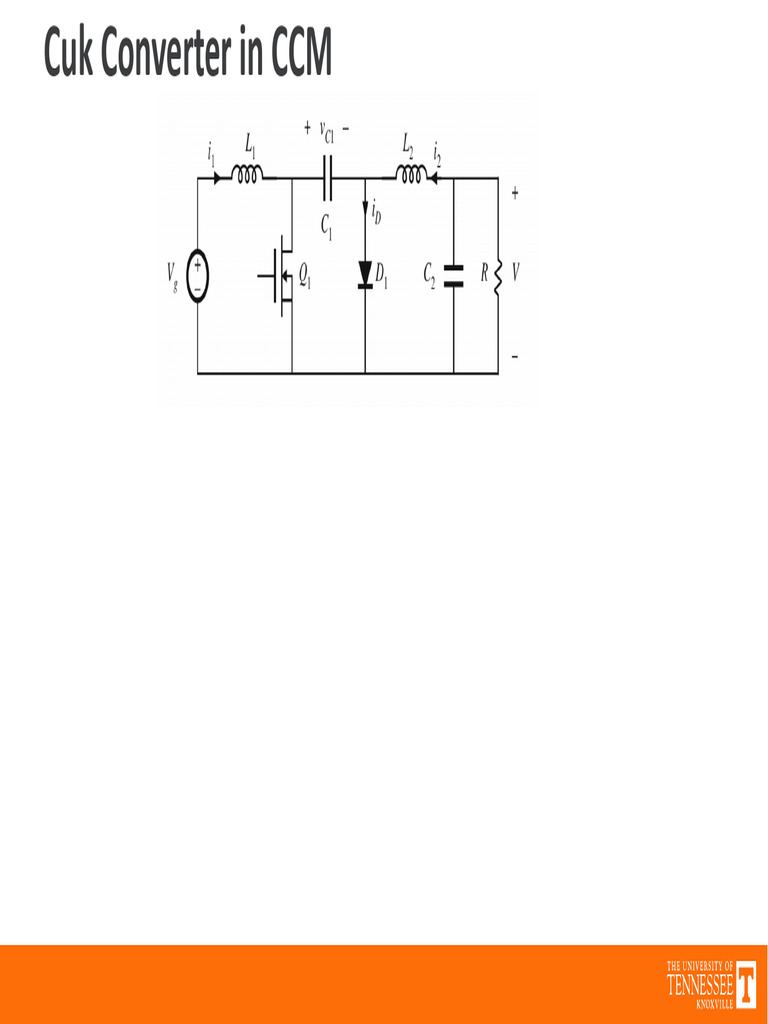 CUK converter CCM | PDF