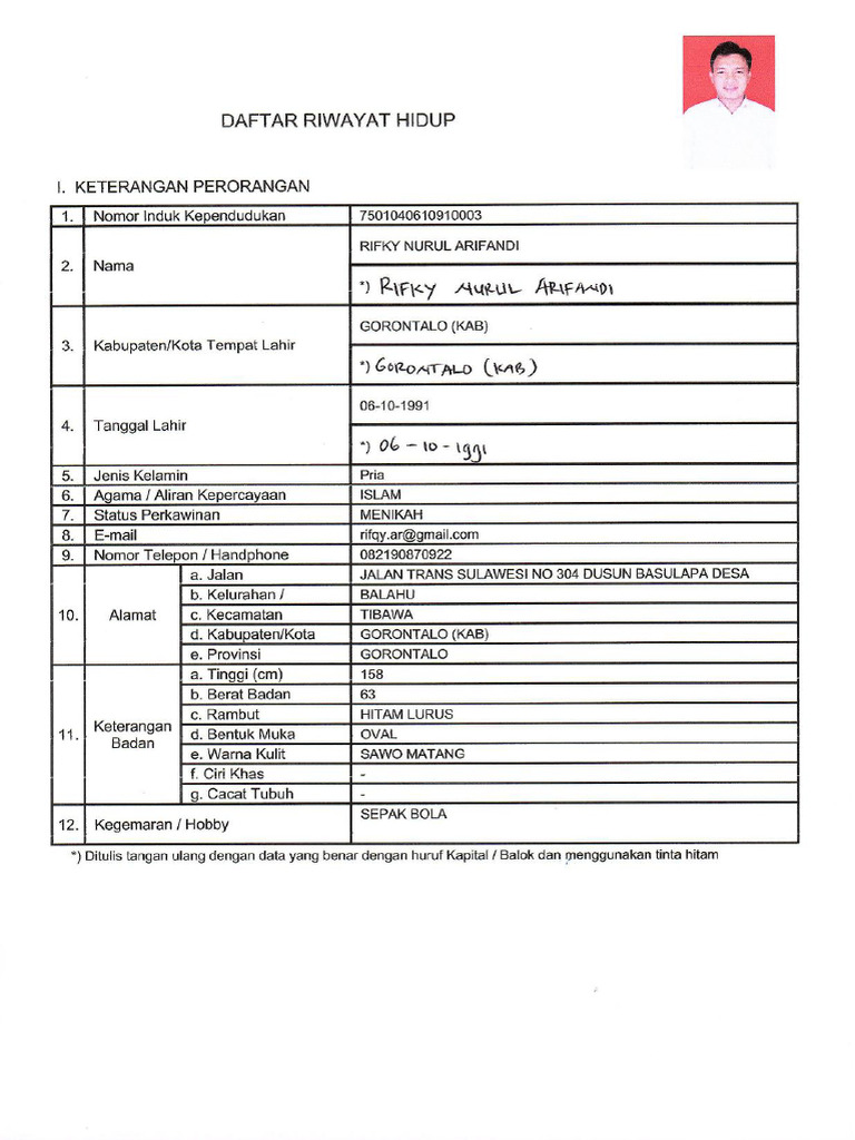 DRH Rifky Nurul Arifandi, SKM1 | PDF