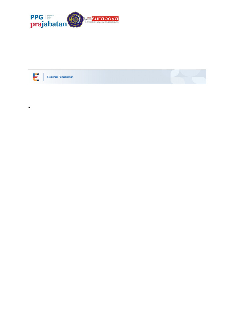 PSE T.2.6b Elaborasi Pemahaman - Kelompok 3 | PDF