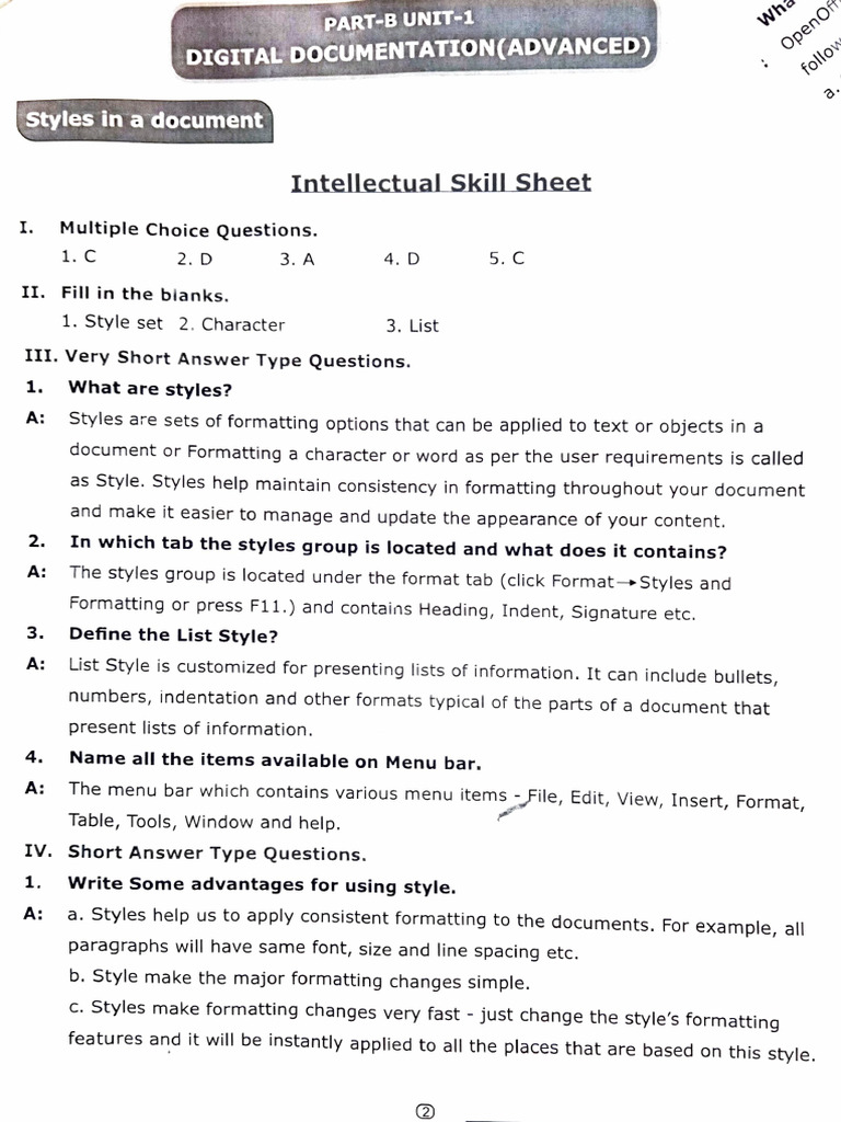 Understanding Document Styles in OpenOffice | PDF | Text | Computing