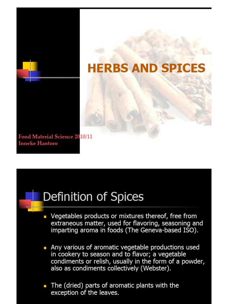 Herbs_and_spices | PDF