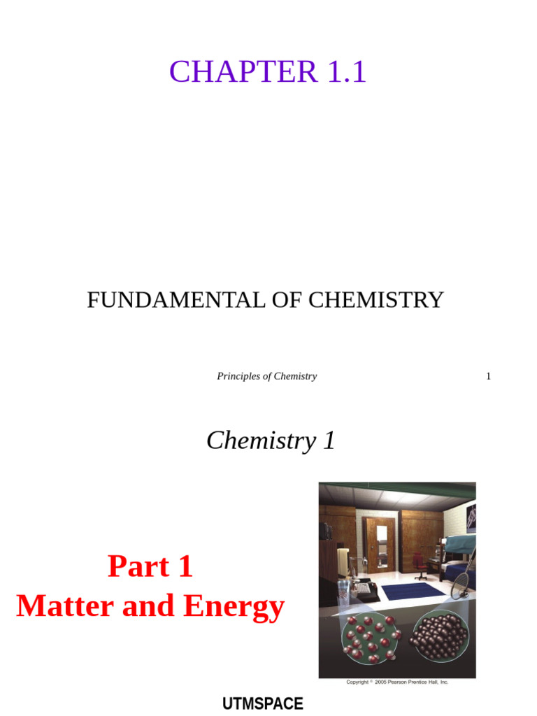 Fundamentals of Chemistry: Matter & Properties | PDF | Significant ...