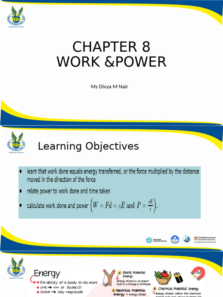 Physics: Work and Power Basics | PDF