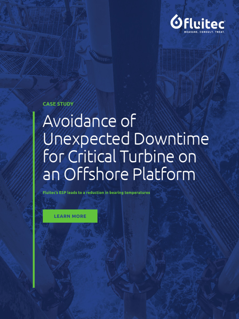 Fluitec Case Study ESP Offshore Platform Solar Turbine Australia | PDF